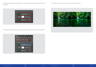 Membuat Efek HDR Dengan Photoshop | PDF
