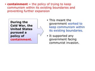 30.1 the cold war unfolds | PPT