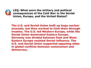 30.1 the cold war unfolds | PPT