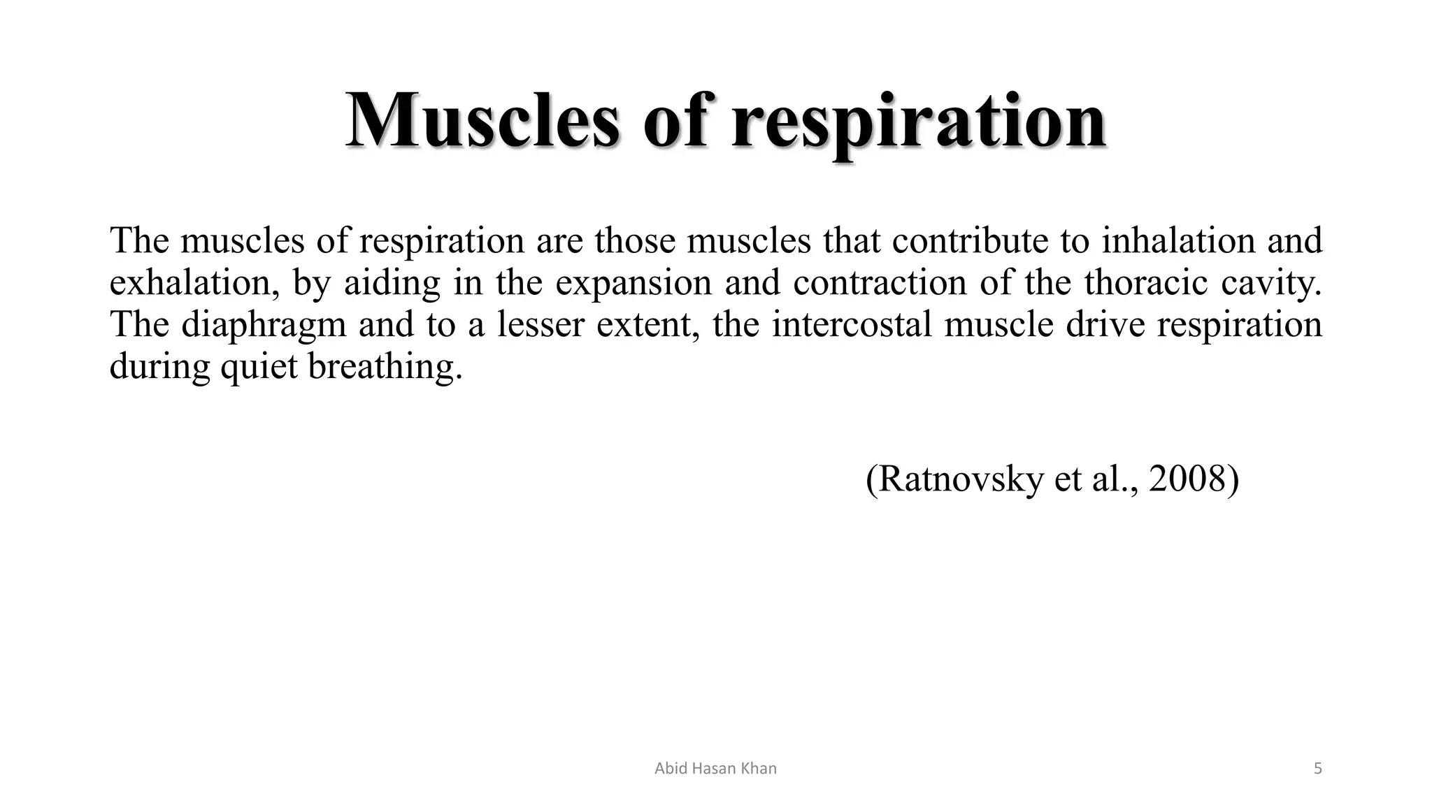 Respiratory muscles training program | PPTX