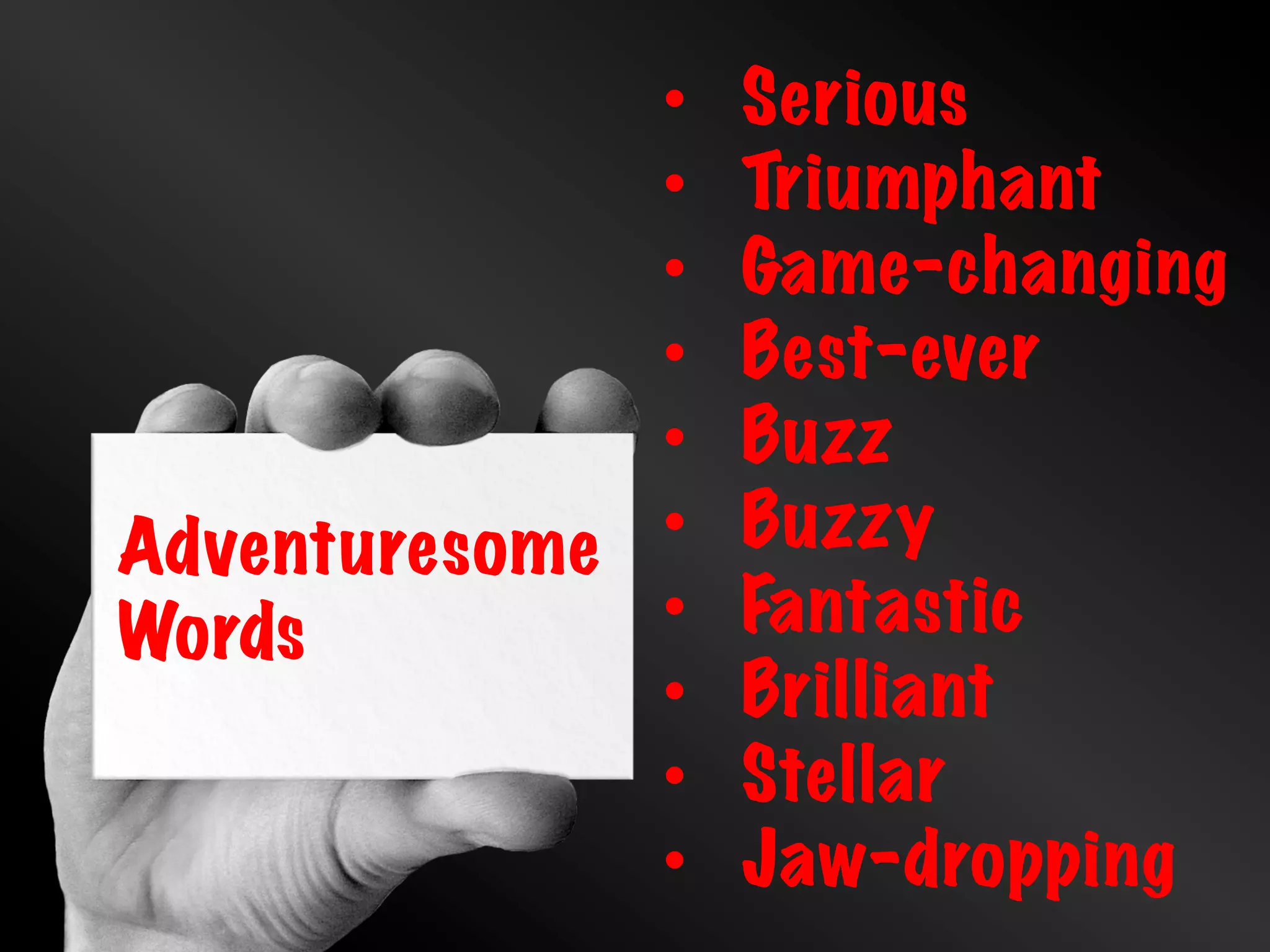 30 Super Powerful Words to Use in Your Next Public Speech [Slideshare ...