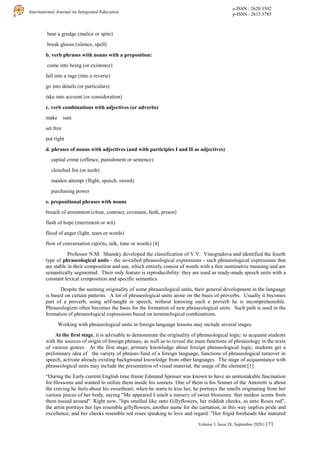 The influence of phraseological material on the motivation for learning foreign languages | PDF