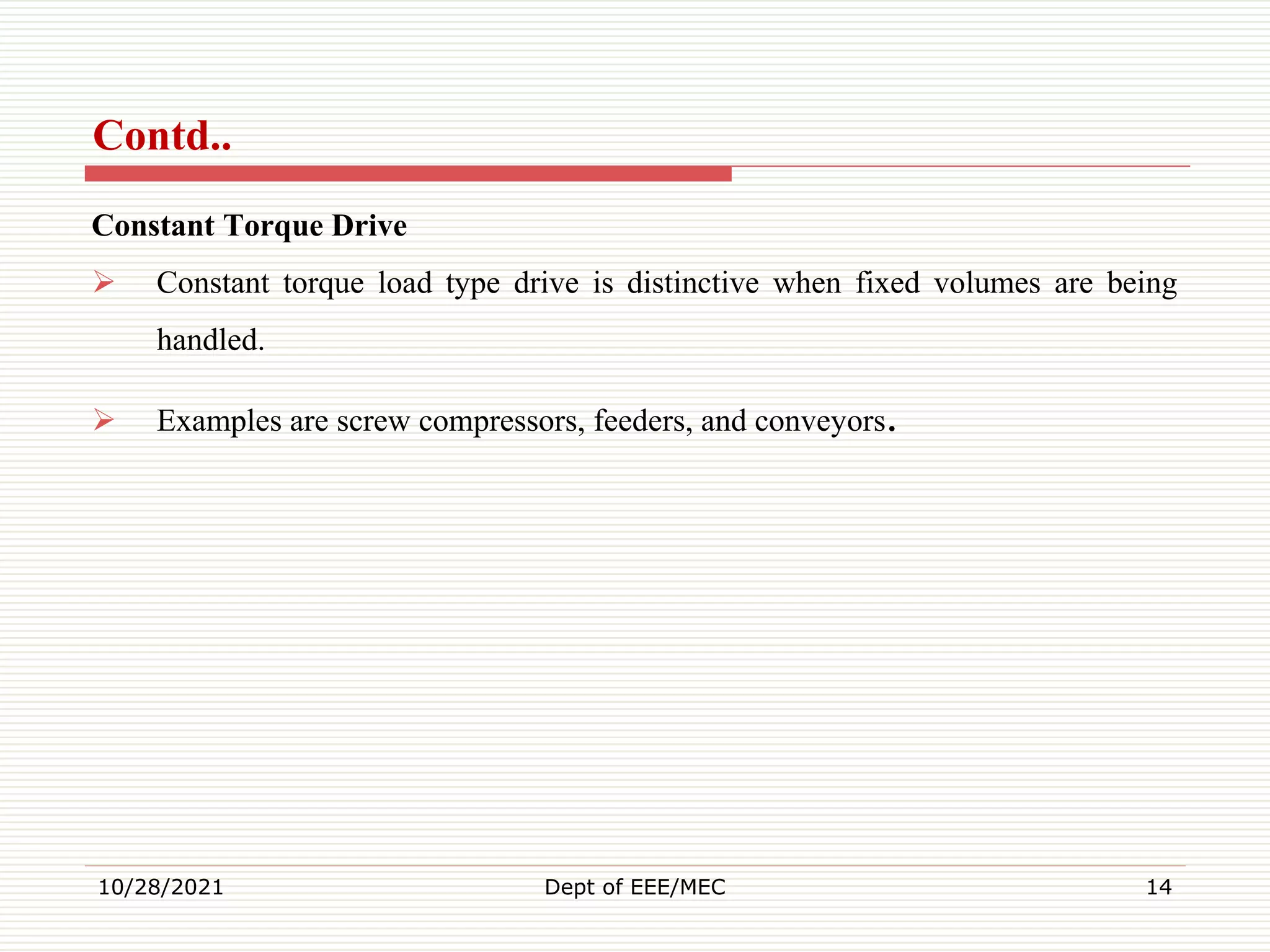 Advanced Electrical Drive Controls, Types and Implementation” | PDF
