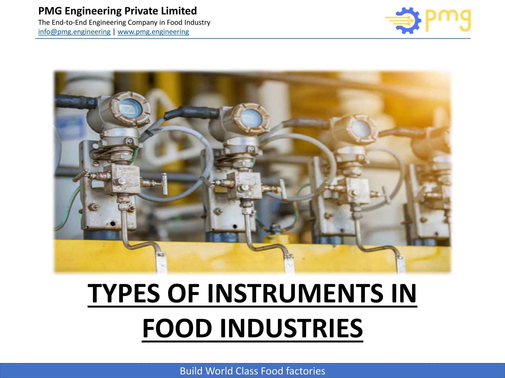 Types of Instruments in Food Industry.pptx