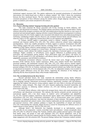 Factors shaping language learning adversity quotient: the impact of ...