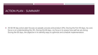 30-60-90 Day Action Plan for New Managers Onboarding | PPTX