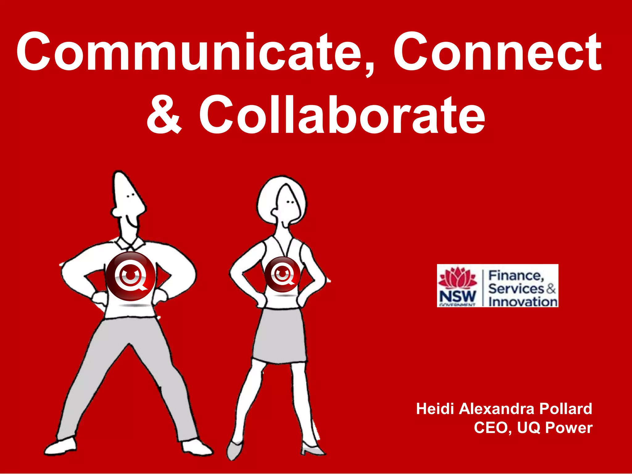 How to communicate connect and collaborate | PPT | Career Advice | Careers