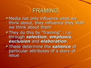 Agenda Setting Theory | PPT