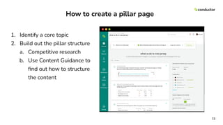 How To Boost 2024 SEO Performance With Pillar Pages & Topic Clusters | PDF