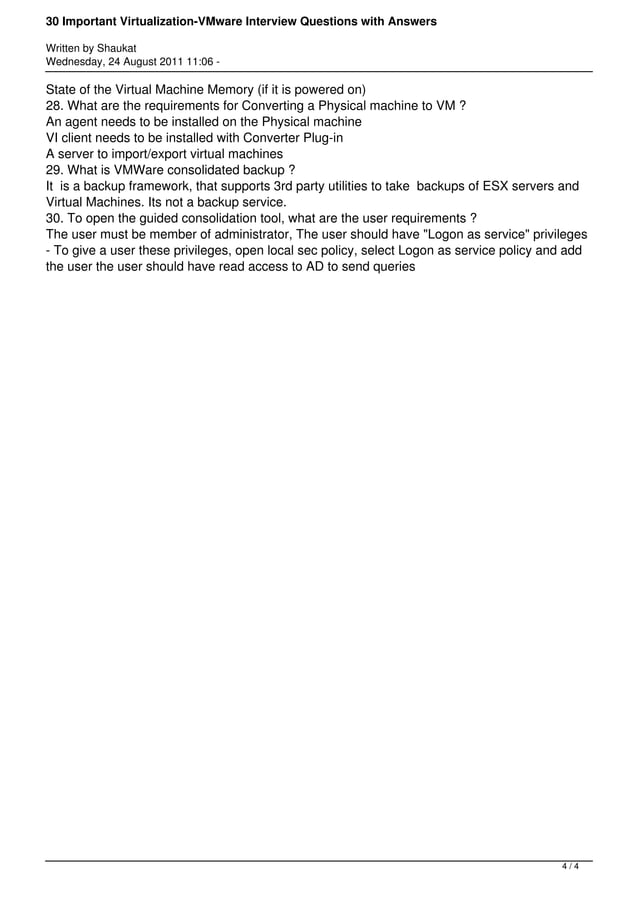 30 important-virtualization-vmware-interview-questions-with-answers | PDF | Operating Systems ...
