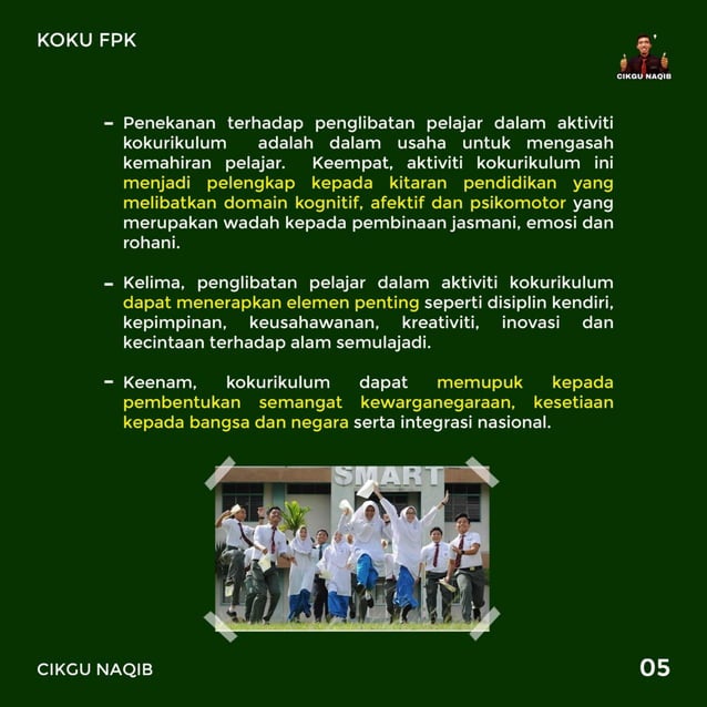 KOKURIKULUM BERLANDASKAN FPK (Falsafah Pendidikan Kebangsaan) | PDF
