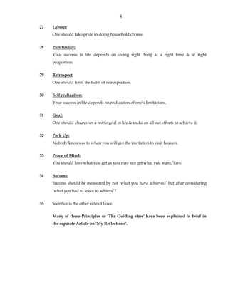 30 my life philosophy | PDF