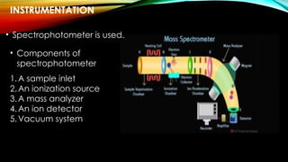 30-Priyam_Mishra mass spectroscopy and application | PPTX