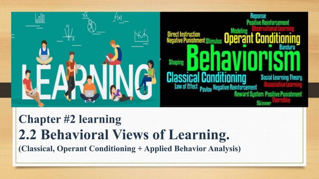 Behavioral Views of Learning | PPT