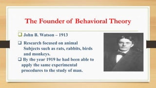Behavioral Views of Learning | PPTX | Dogs | Pets