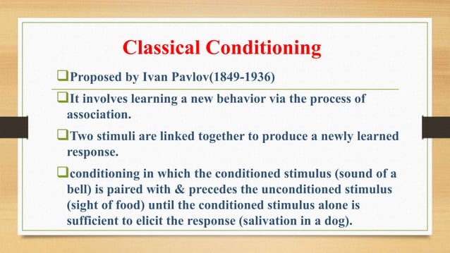 Behavioral Views of Learning | PPT