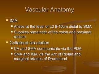 Moore Chapter: Visceral Ischemic Syndromes | PPT