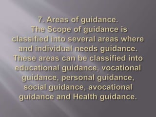 Functions & Scope of Guidance | PPTX