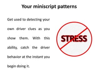 Your miniscript patterns - transactional analysis - Manu Melwin Joy | PPTX