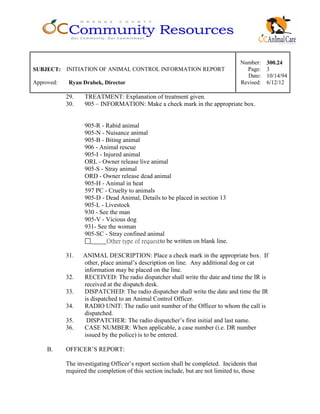 300.24 initiation of animal control information report | PDF