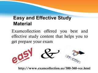 Examcollection 300-360 Braindumps | PPT