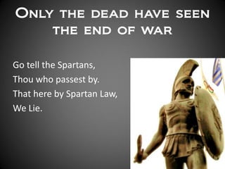 300: Lessons in strategy from the movie | PDF