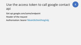 OAuth and Open-id | PPTX