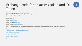 OAuth and Open-id | PPTX