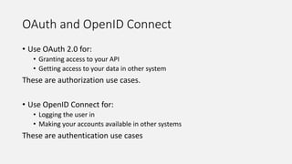 OAuth and Open-id | PPTX | Cloud Computing | Internet