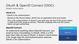 OAuth and Open-id | PPTX | Cloud Computing | Internet