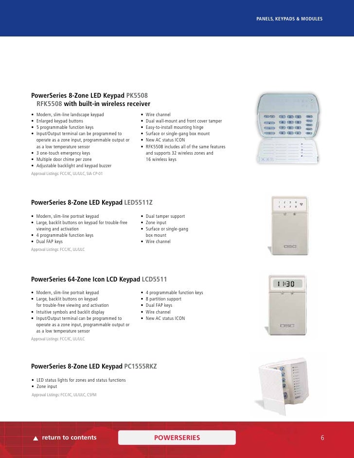 Catalogo de Productos DSC