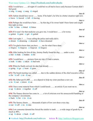 3000+ english grammar tests and exercises | PDF