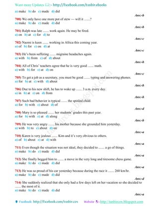 3000+ english grammar tests and exercises | PDF