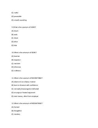 3000 Sat Words | PDF