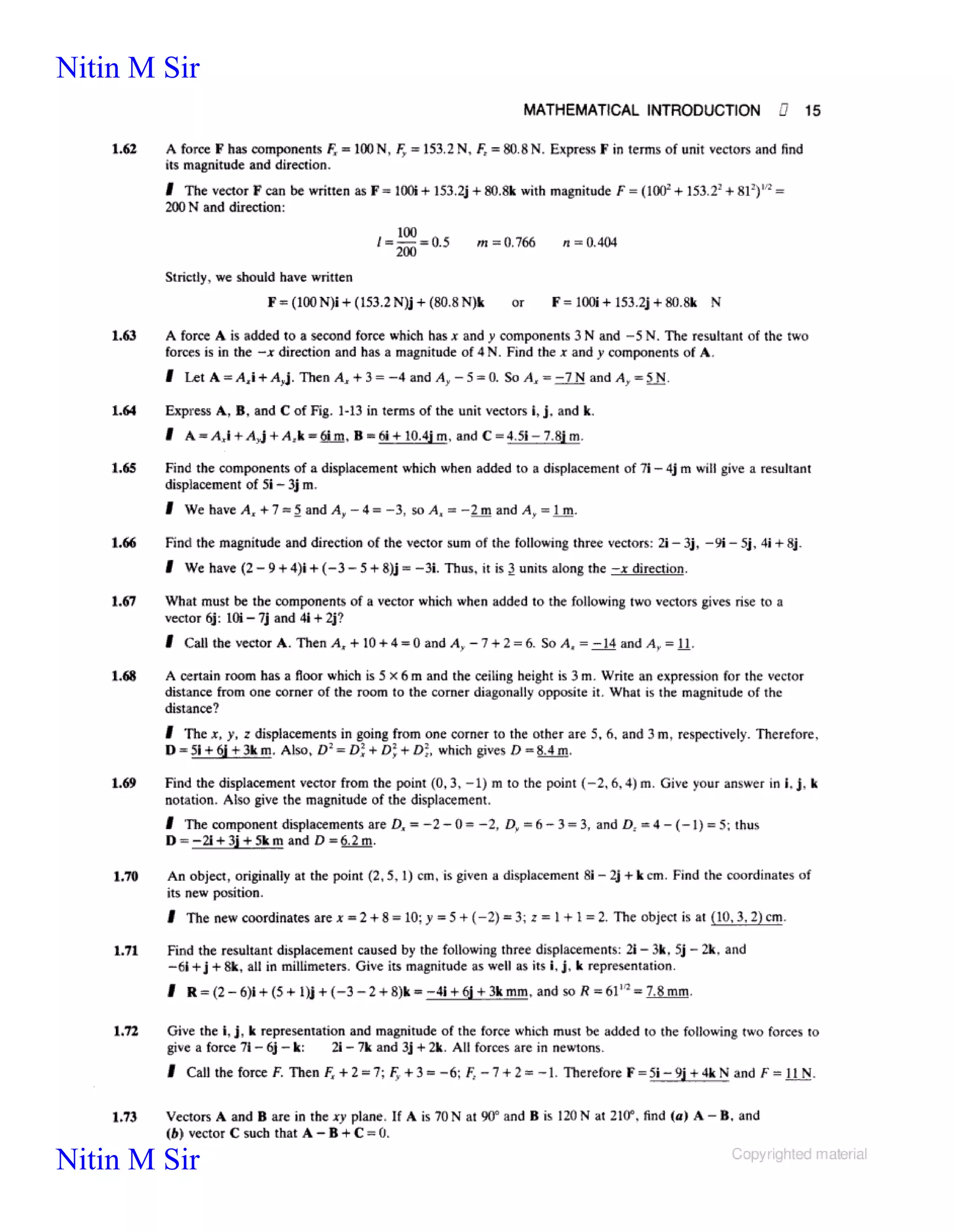 3000 solved problems in physics | PDF