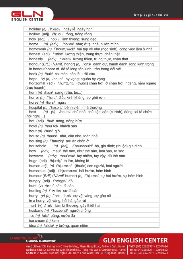 3000 tu phien am va giai nghia[gln.edu.vn] | PDF