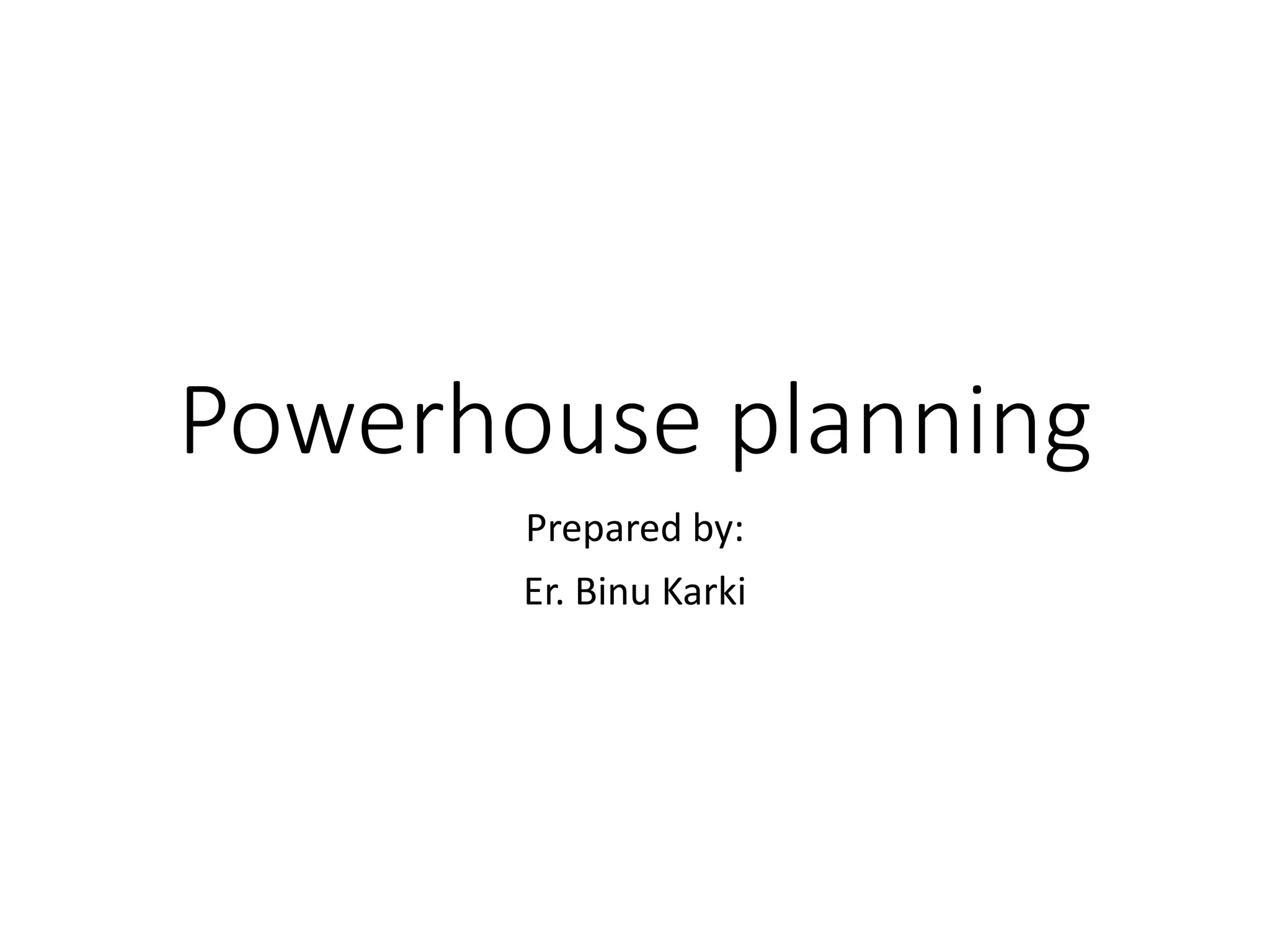 300118 chapter 9 powerhouse planning | PDF