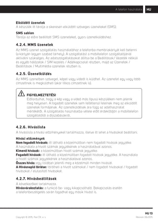 Gombos telefon Element P020 | PDF