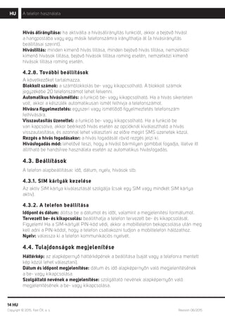 Gombos telefon Element P020 | PDF