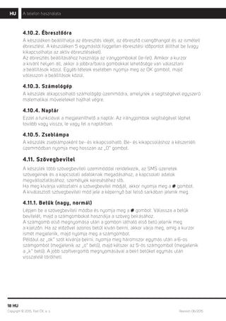 Gombos telefon Element P020 | PDF