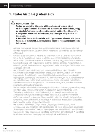 Gombos telefon Element P020 | PDF