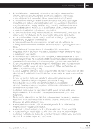 Gombos telefon Element P020 | PDF