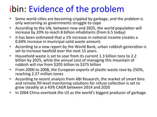 iBin_BusinessModel_GroupWork_Final | PPT