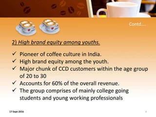 Starbucks V/s CCD on Marketing Stratgies | PPTX