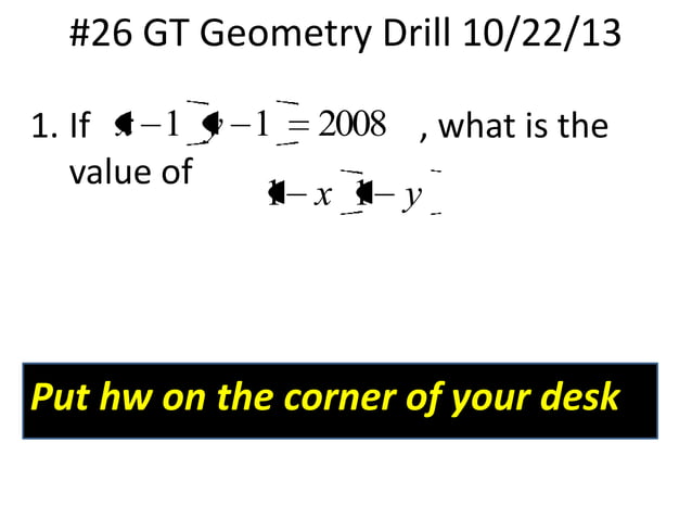 3002 a more with parrallel lines and anglesupdated 10 22-13 | PPT