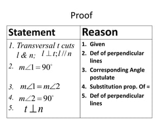 3002 a more with parrallel lines and anglesupdated 10 22-13 | PPT