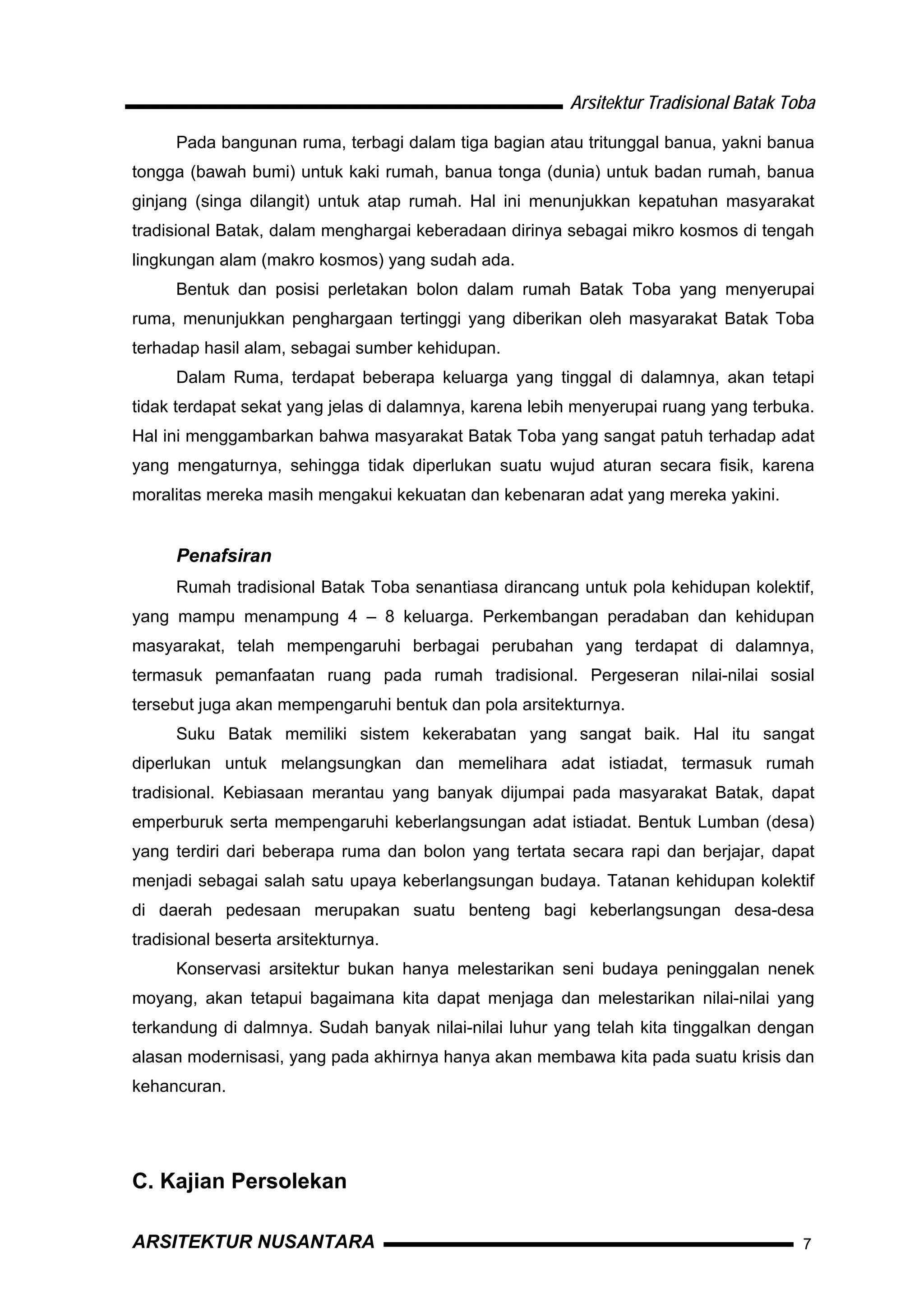 30043338 arsitektur-tradisional-batak-toba | PDF