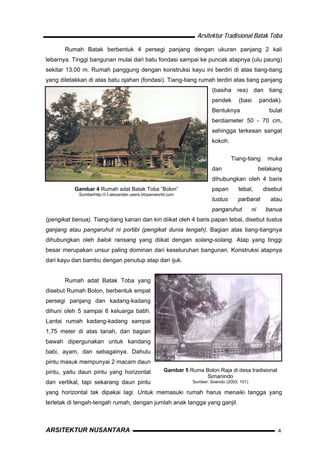 30043338 arsitektur-tradisional-batak-toba | PDF