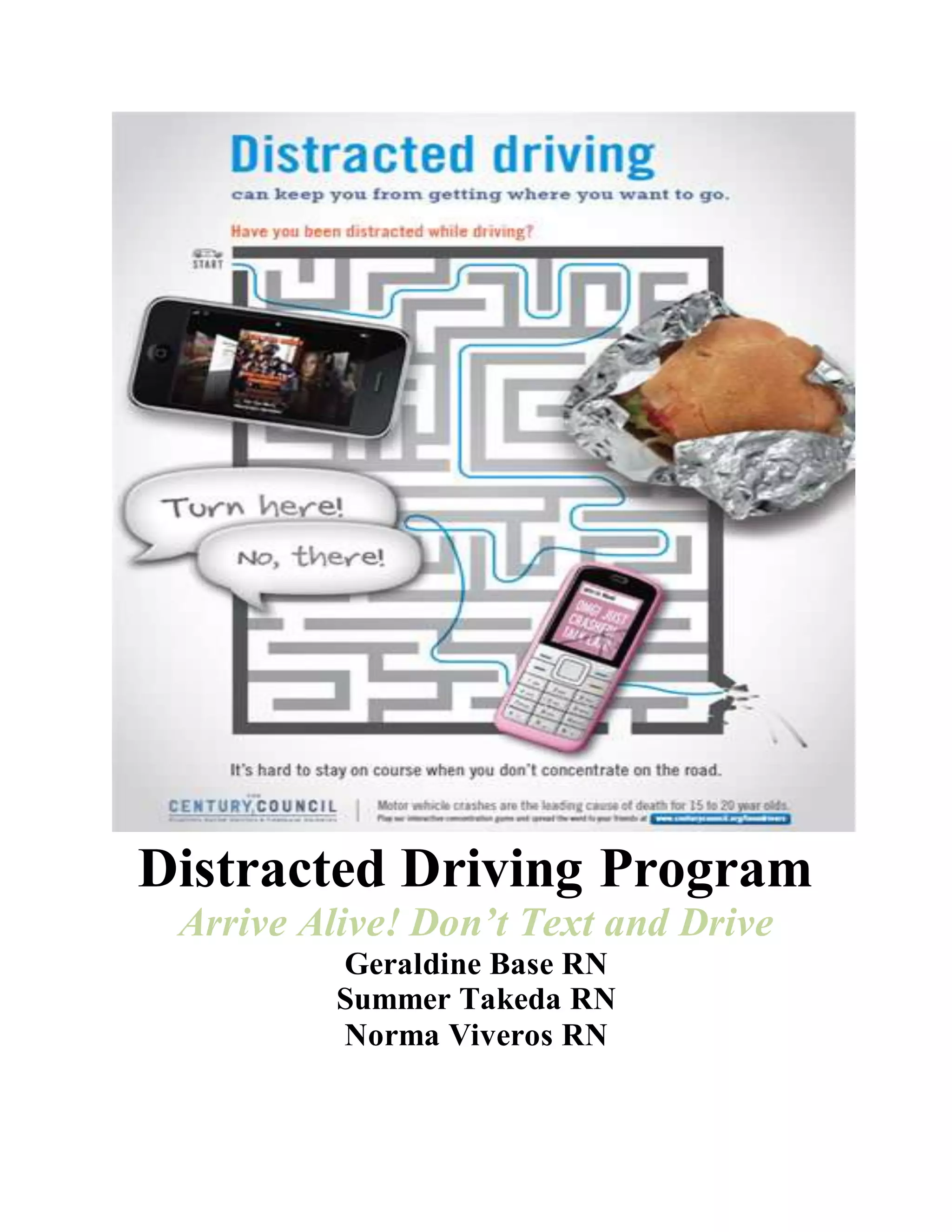 Distracted Driving(1) | PDF