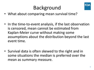 Comparision of Hazard Ratio and Restricted Mean Survival Analysis for ...